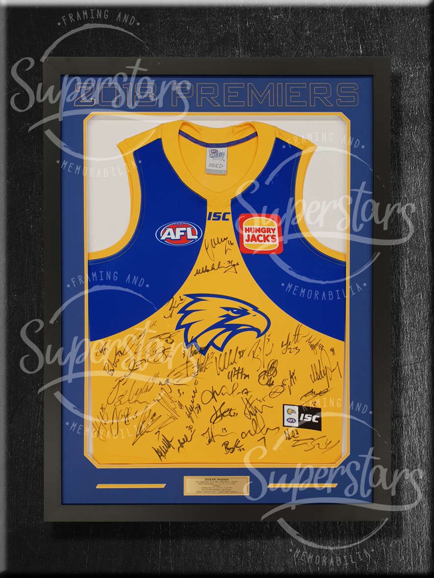 AFL Jersey-Text - Superstars Framing & Memorabilia