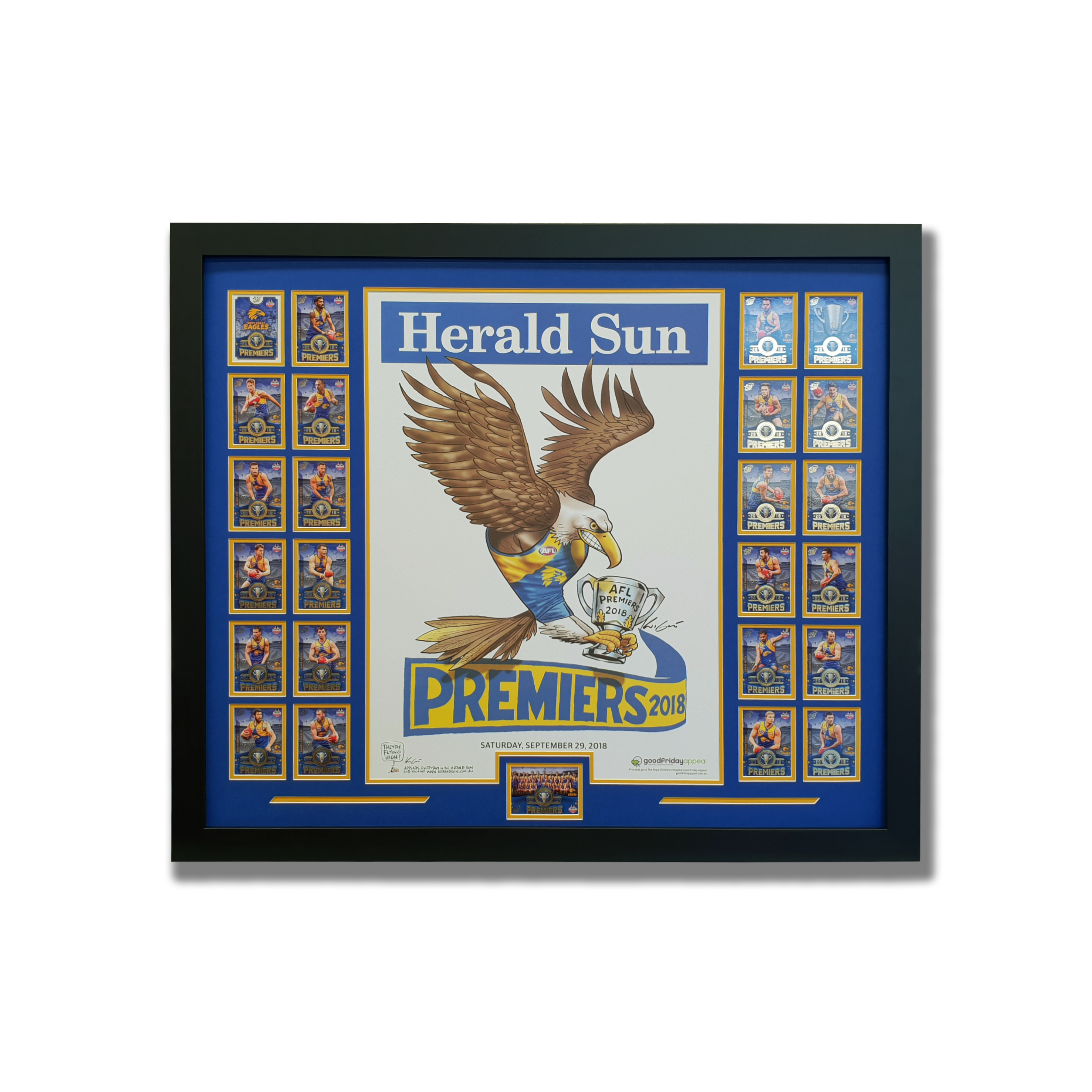 West Coast Eagles 2018 AFL Premiers |Superstars Framing & Memorabilia