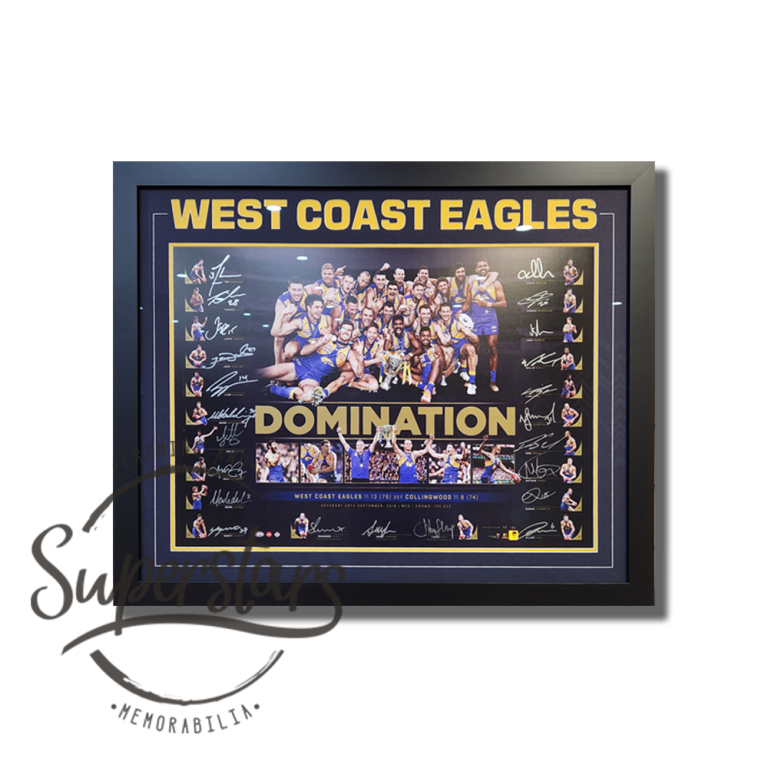 Custom Framing Memorabilia in Perth | Superstars Framing & Memorabilia